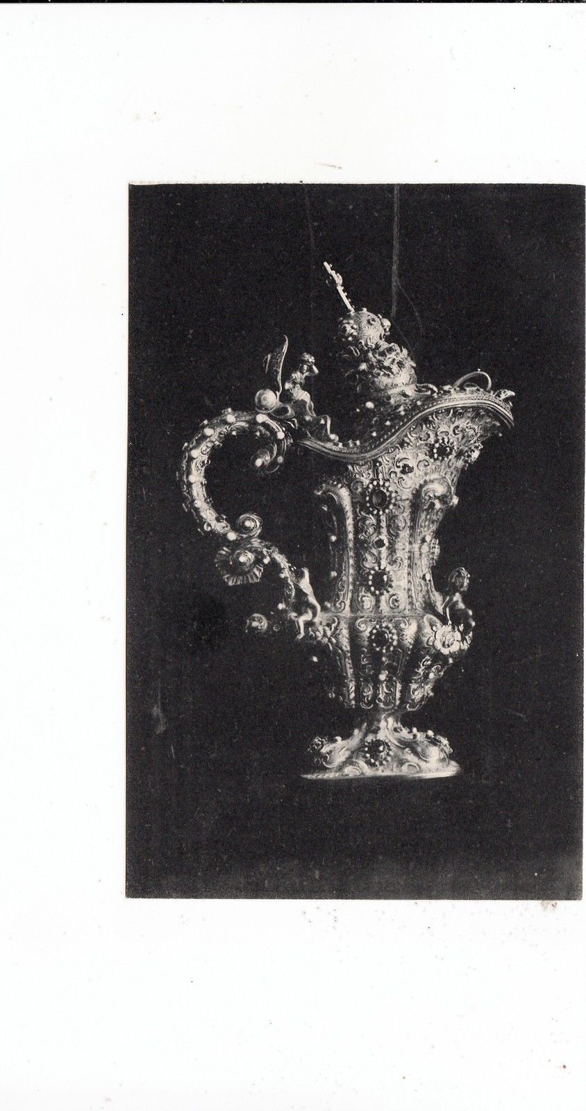 BF16685 tesoro mayor aguamanil de turquesas y granates art front/back ...