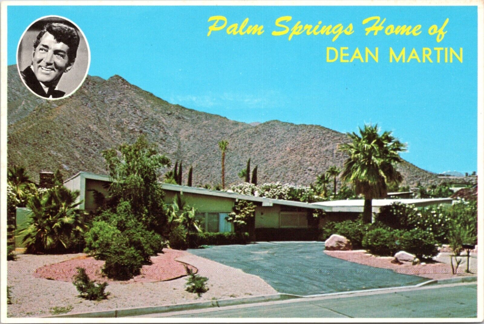 Postcard Palm Springs - Home of Dean Martin | United States ...