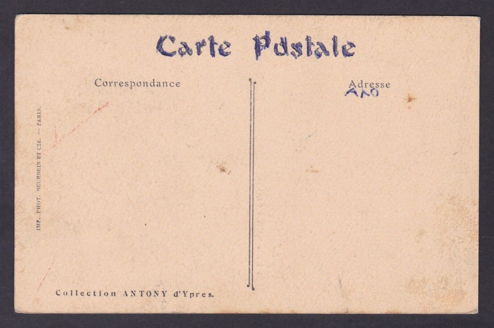 BELGIUM, Postcard, Ypres, Halles of Ypres during after the Bombardment ...