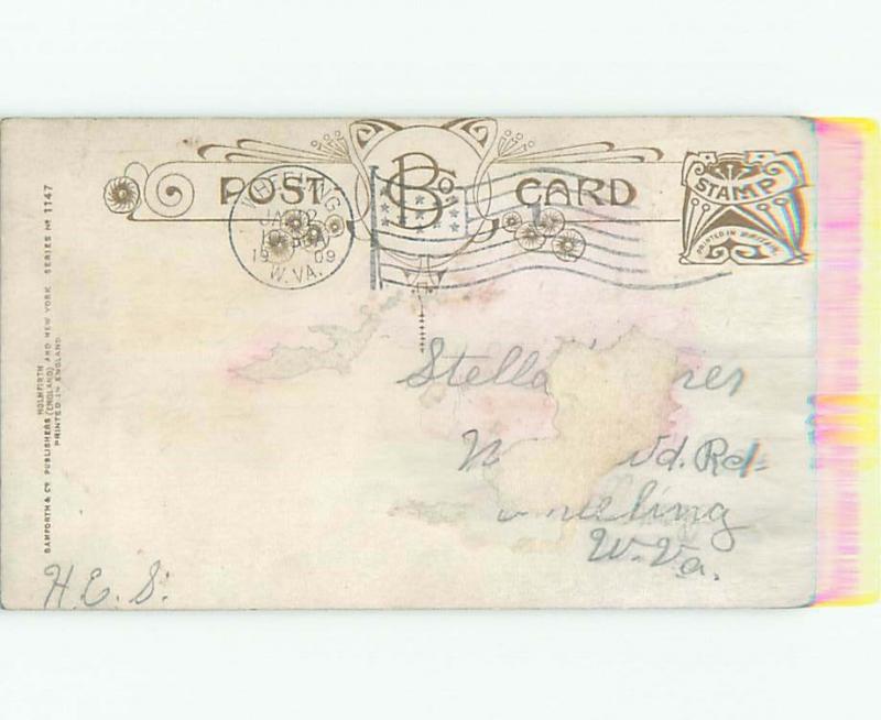 Bamforth comic BRIDGE GAME - COUPLE KISS ON A BRIDGE k8209 | Topics ...