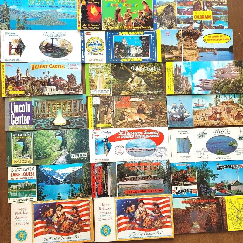 Vintage Lot of 25 Postcard Picture Pack Post Cards California, Lake ...