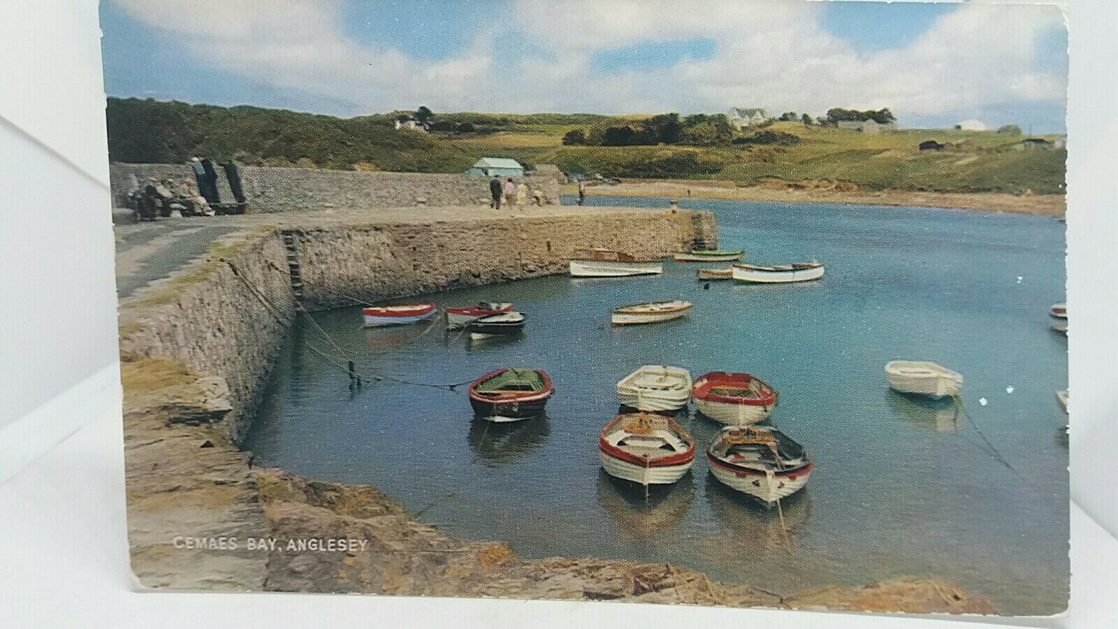 Vintage Postcard Cemaes Bay Anglesey North Wales | Europe - United Kingdom - Wales - Anglesey ...