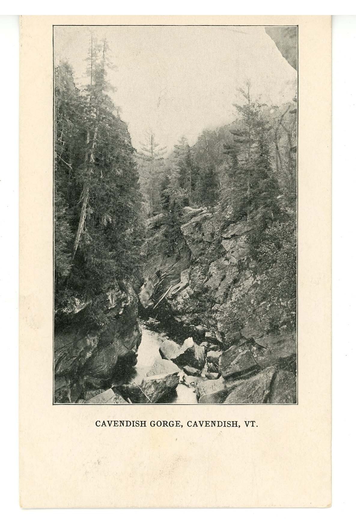 VT - Cavendish. Cavendish Gorge | United States - Vermont - Other ...