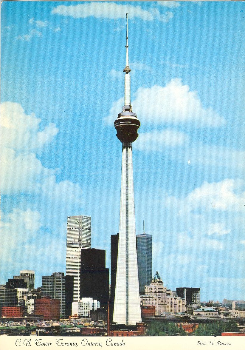 C.N. Tower, Toronto, Ontario, Canada, 1975 unused Postcard | Canada ...