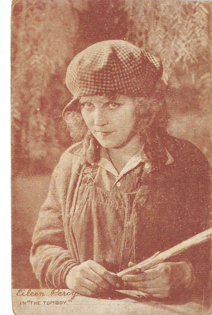 EILEEN PERCY "The Tomboy" Silent Film Actress Movie Star c1920s Vintage ...