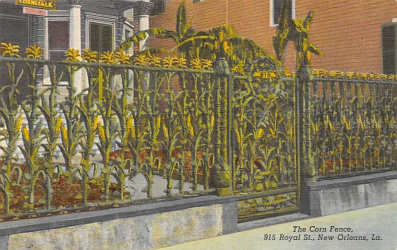 The Corn Fence Old French Quarter - New Orleans, Louisiana LA | United ...