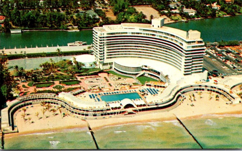 Florida Miami Beach The Fontainebleau Hotel Cabana and Yacht Club ...