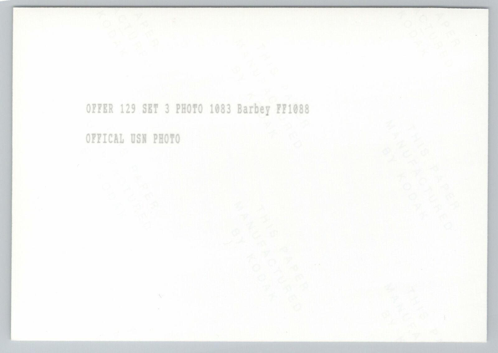 USS Barbey~FF-1088~Knox-Class Frigate~Carried Seasprite Helicopter~Real ...