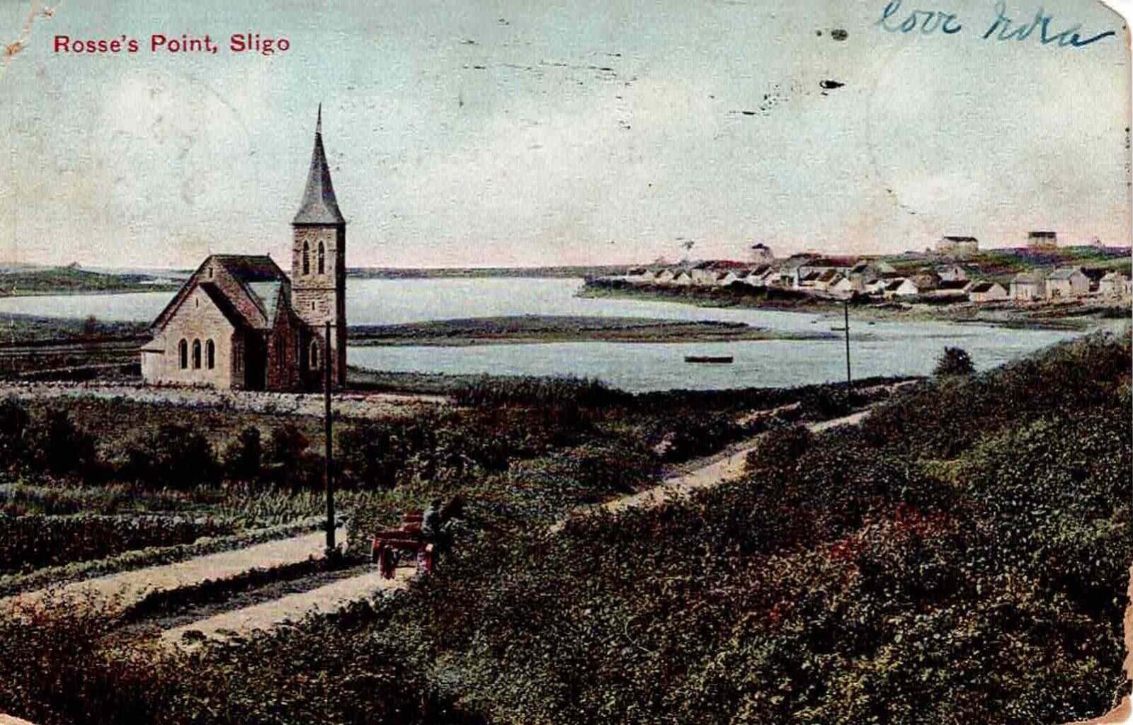 Rosse's Point Sligo / Postcard / Circa 1904 / Ireland to Washington DC ...