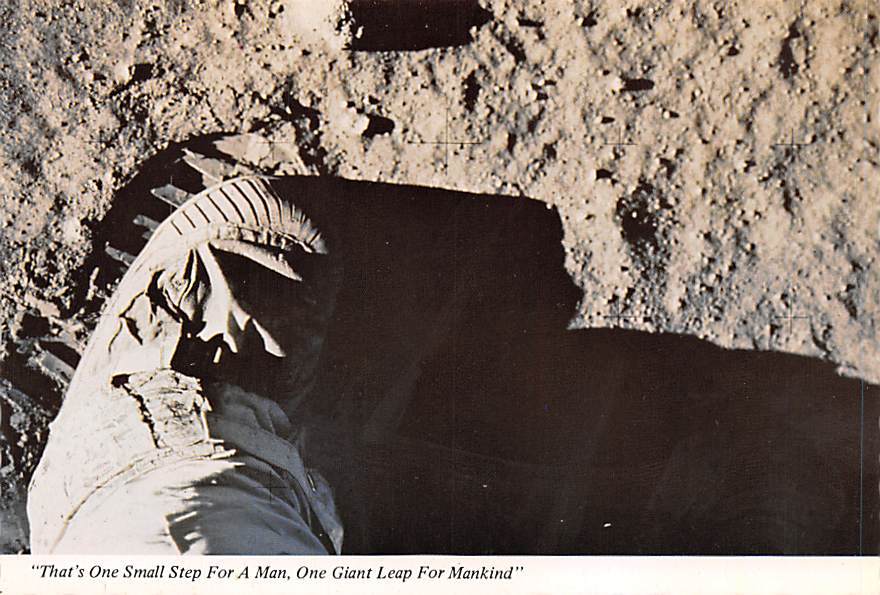 Foot Step On Moon Foot Step On Moon, Apollo 11 Moon Landing | Topics ...