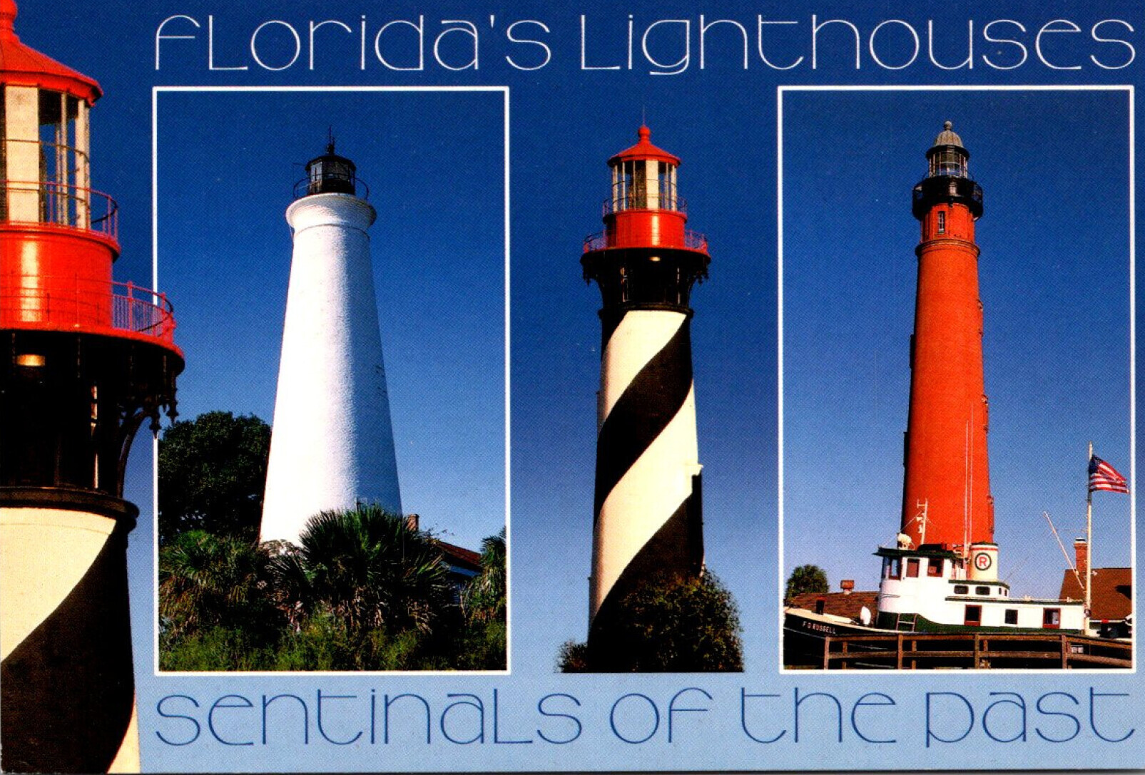 Florida Lighthouses St Marks St Augustine and Ponce De Leon Lighthouse ...