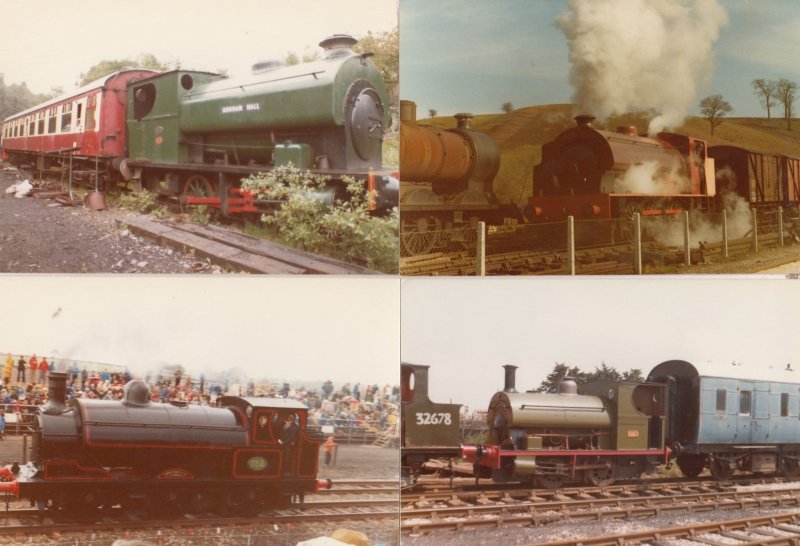 LMS Railway 4F Class 0-6-0 44422 Industrial Saddle Tank Train 4x Photo ...