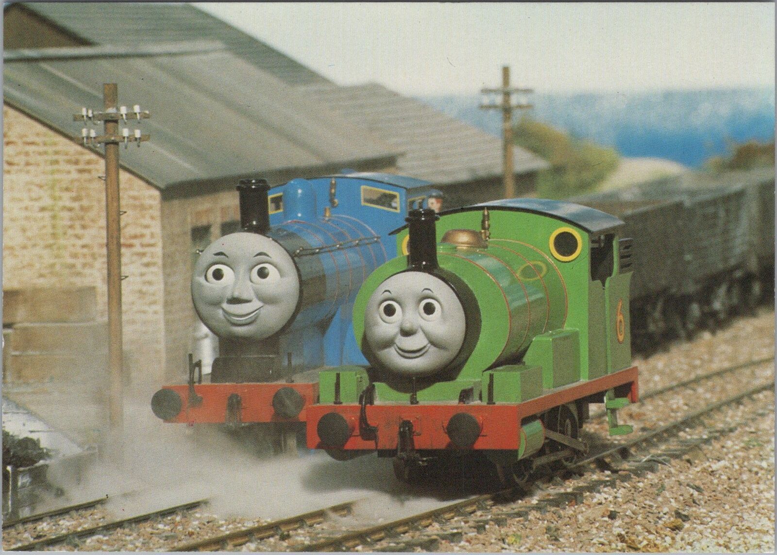 Children's TV Postcard - Thomas The Tank Engine and Friends Animation ...