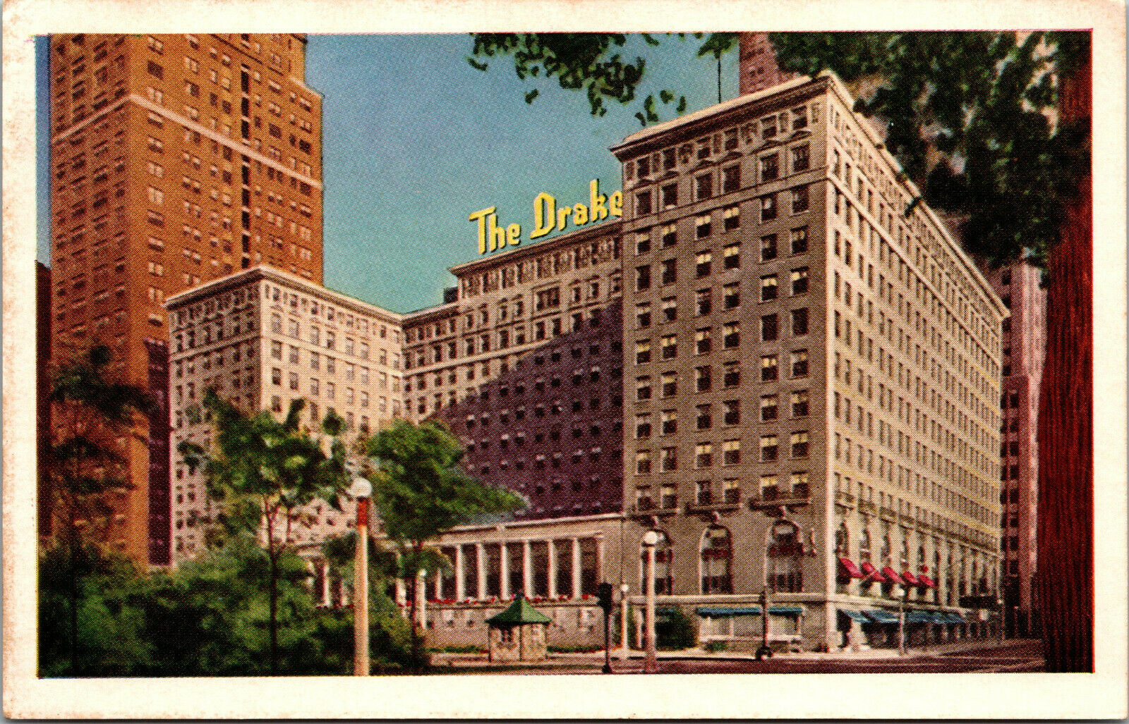 Vtg The Drake Hotel Chicago Illinois IL Postcard | United States ...