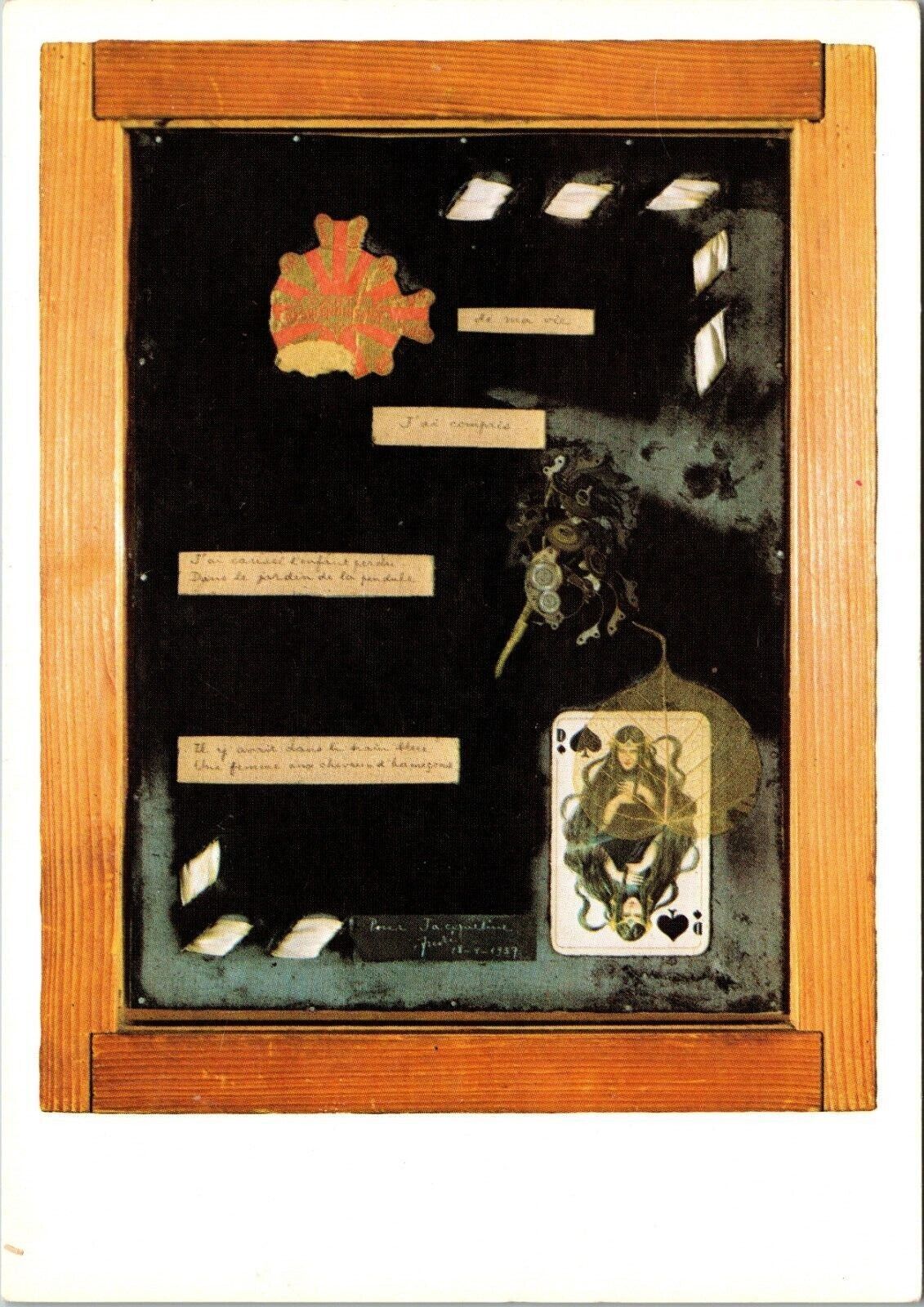 Objet-poeme Object Poem Andre Breton 1937 Postcard | Other / Unsorted ...