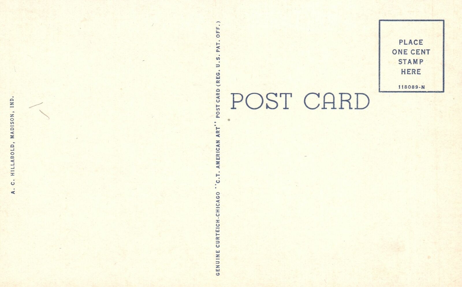 Vintage Postcard Lanier Memorial Home Building Madison Indiana A. C ...