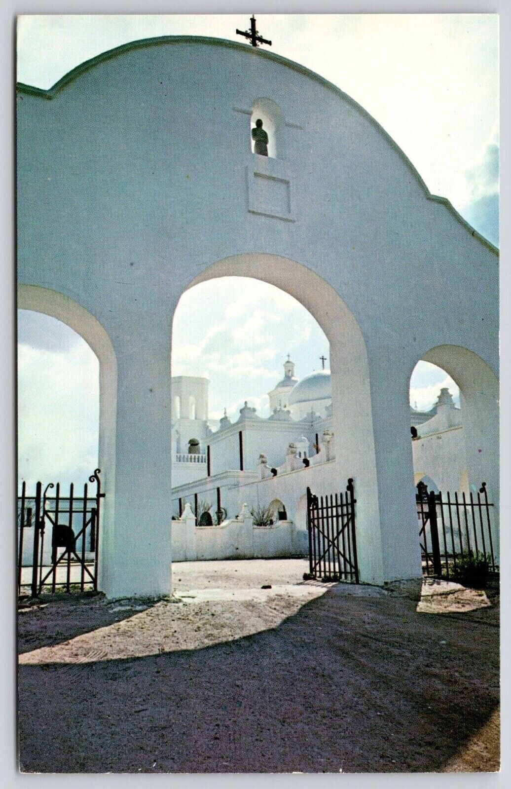 Bishop Granjon Gate Mission San Xavier Del Bac Tucson Arizona Church ...