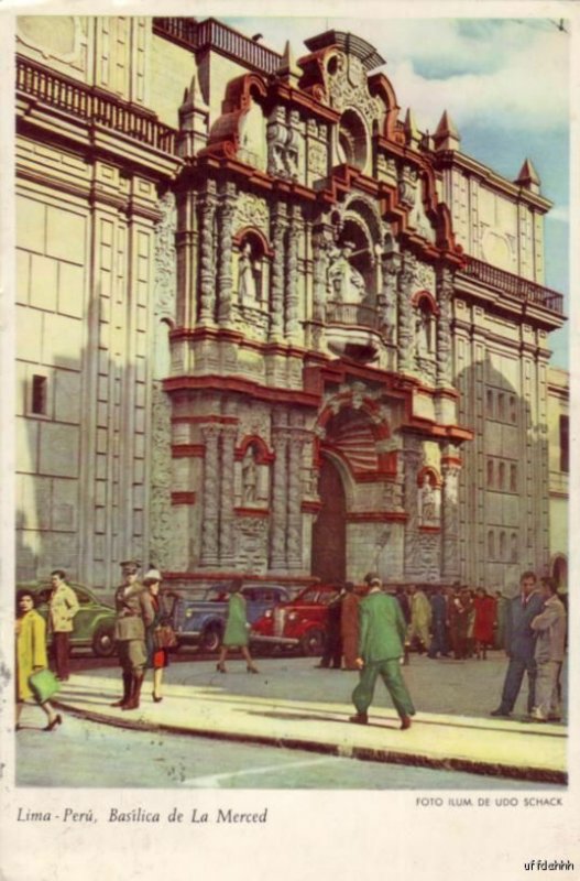 Basilica DE LA Merced Lima, Peru 1958? | United States - Louisiana ...
