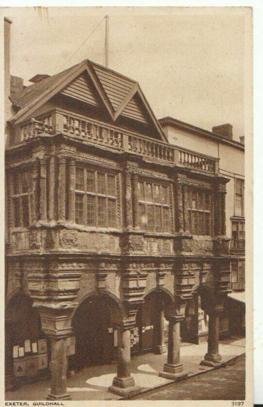 Devon Postcard - Exeter - Guildhall - Ref TZ9272 | Europe - United ...