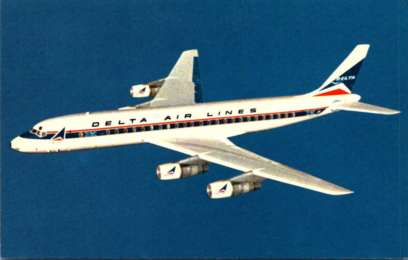 Airplanes Delta Air Lines Douglas DC-8 Fanjet | Topics - Transportation ...