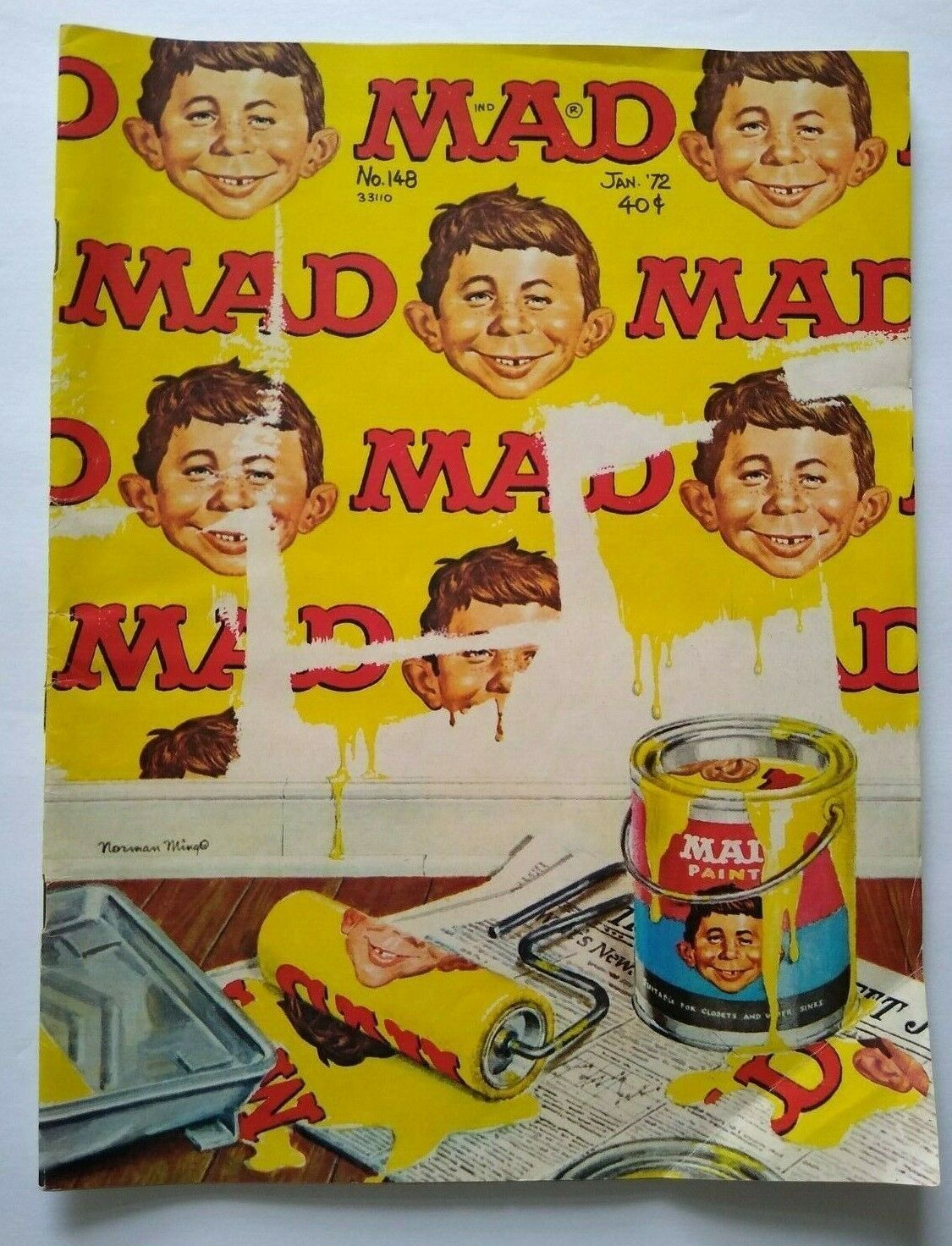 MAD Magazine Jan 1972 No 148 Peanuts Gang Macy's Thanksgiving Day ...