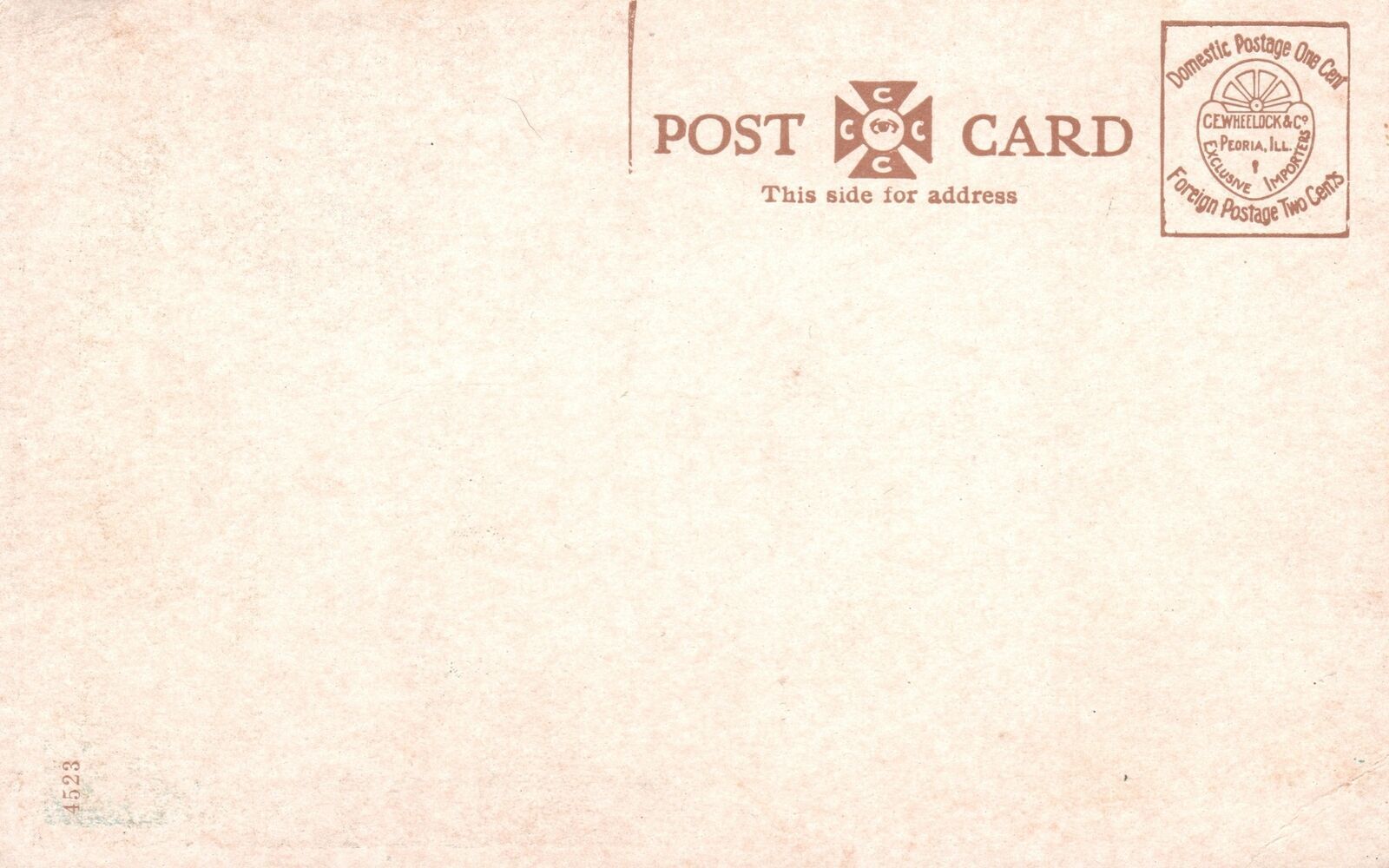 Vintage Postcard 1920s Court House Building & Soldier's Monument Peoria ...