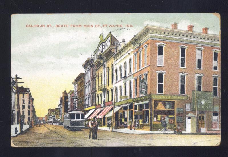 Old Pictures Downtown Fort Wayne FORT WAYNE INDIANA DOWNTOWN CALHOUN