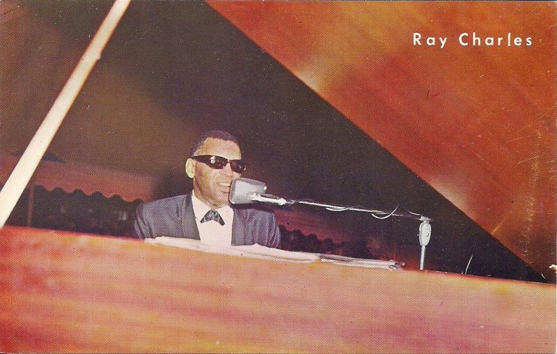 Black Americana, Ray Charles, Music, Piano, Handicapped, Blind 1960's ...