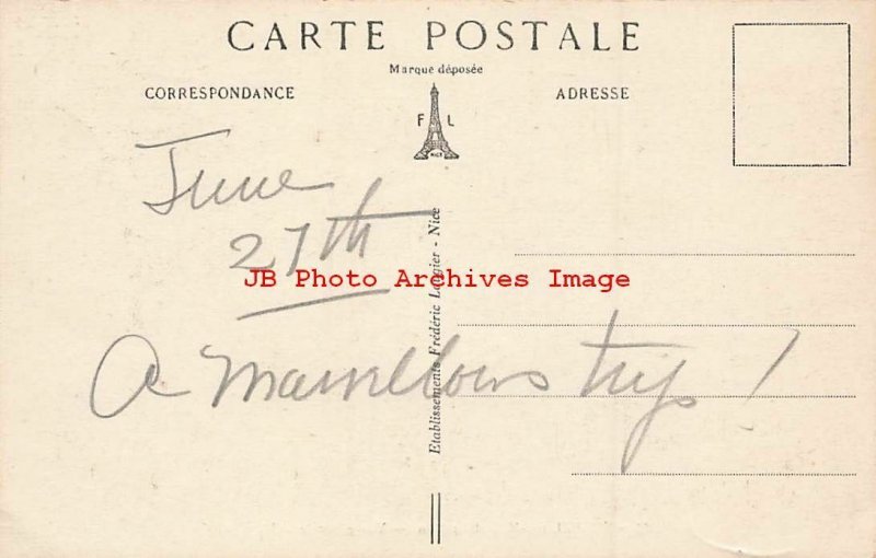 France, Sospel, Vue Generale, Town View, Frederic Laugier No 390 ...