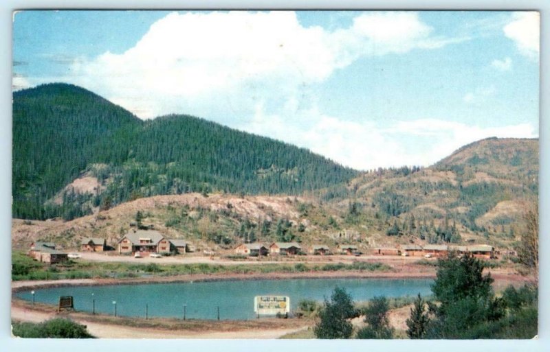 PLATORO, CO Colorado ~ SKY LINE LODGE 1963 Conejos County Roadside ...