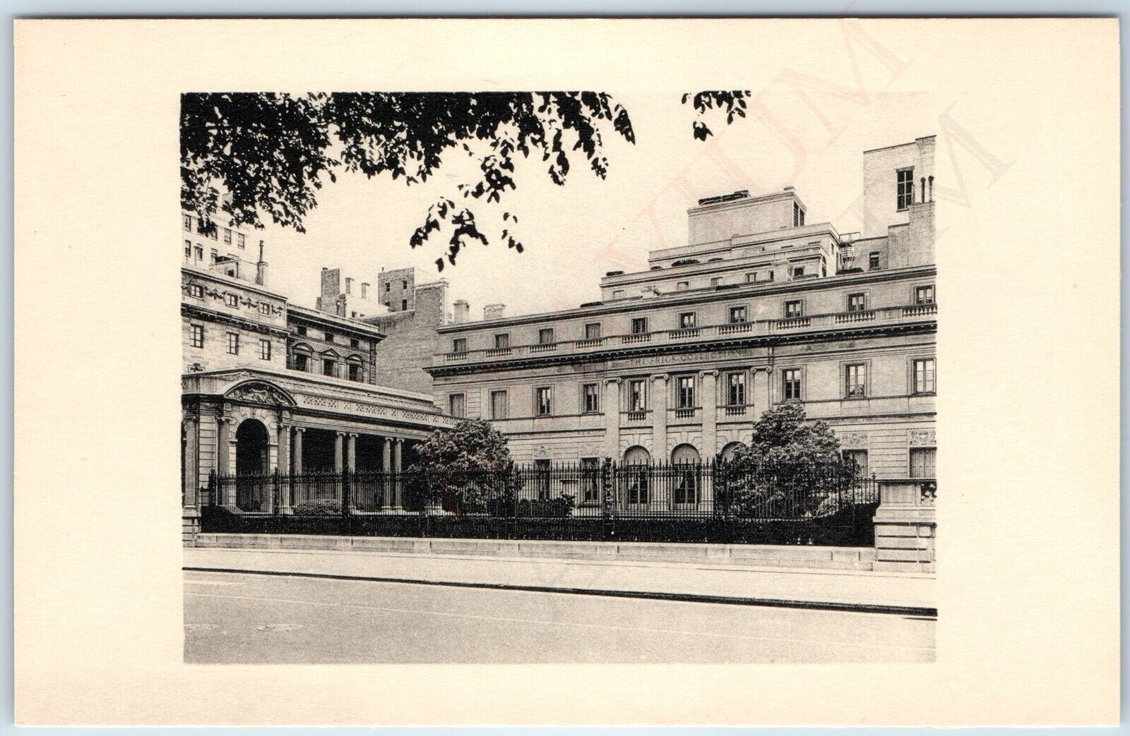 1940s New York City NY The Frick Collection Museum SHARP Collotype ...