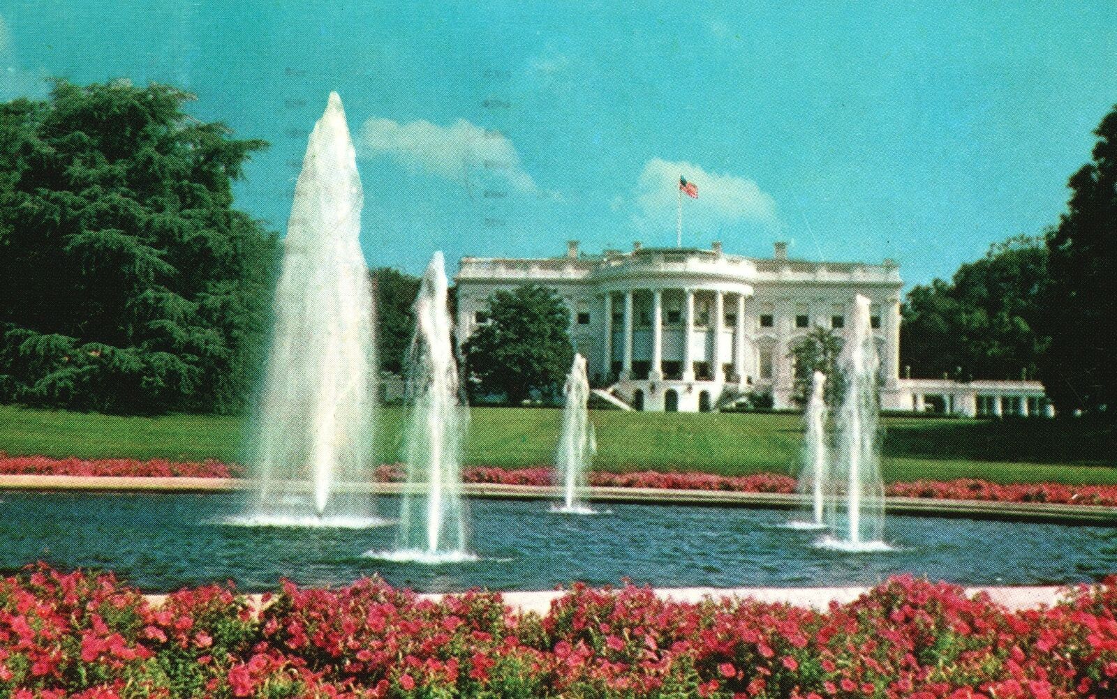 Vintage Postcard 1964 The White House Washington DC Pub By LB Prince Co ...