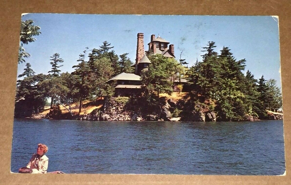 Vintage Used Postcard 1954 Pullman's Castle Rest Thousand Island NY ...