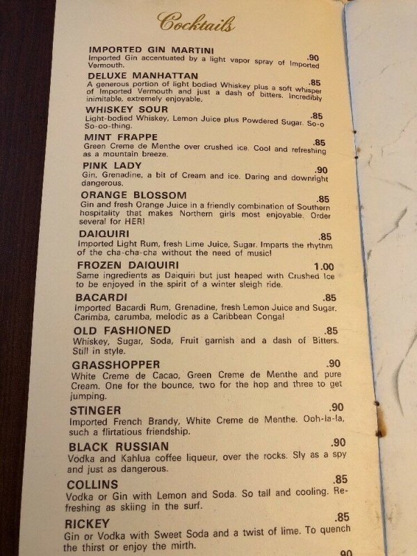 Vintage 60s LUIGI'S PIZZA Restaurant Menu St. Louis Missouri MO Rare ...