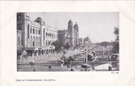 India Calcutta Street View In Chowringhee | Asia & Middle East - India ...