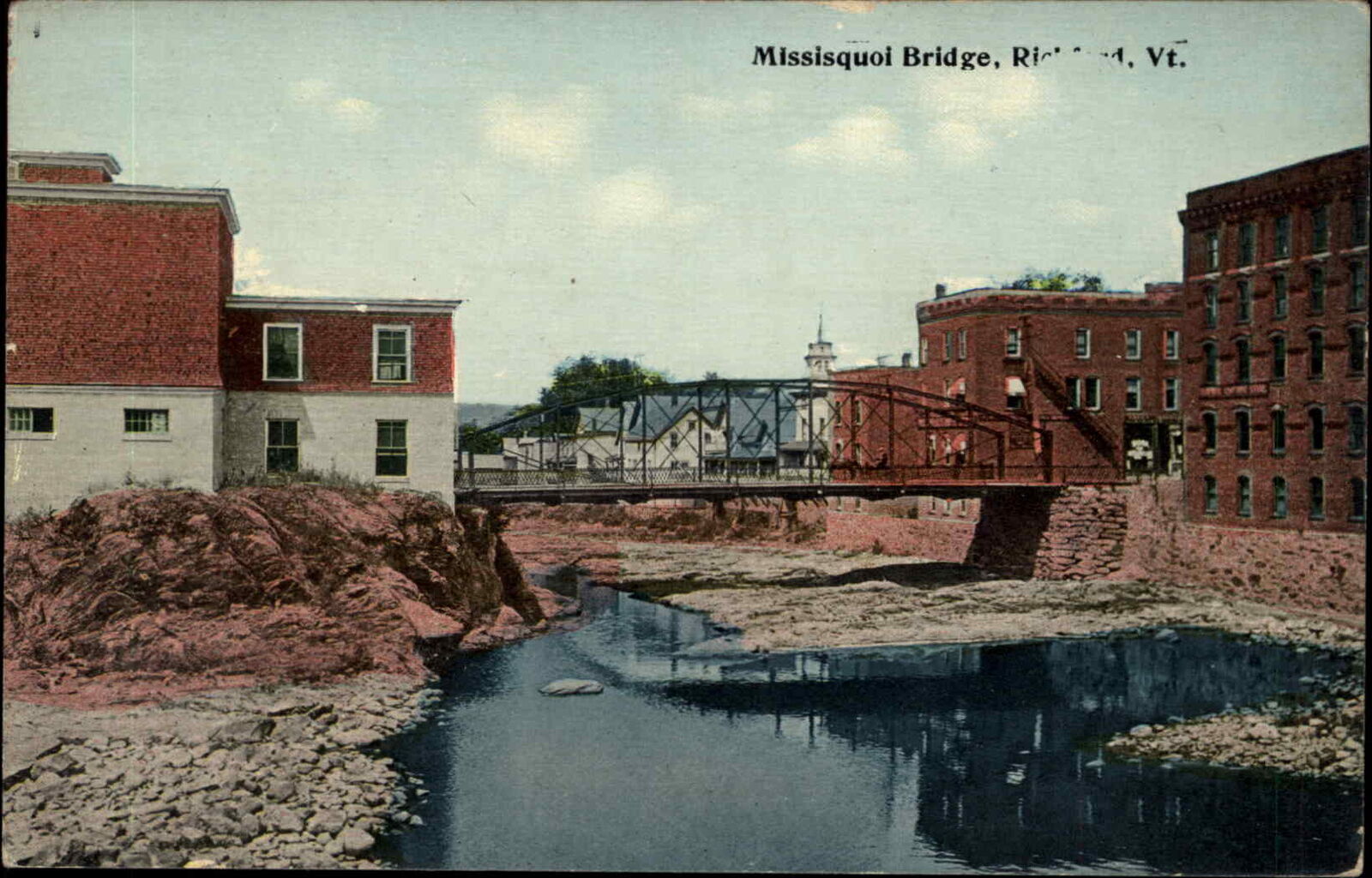 Richford Vermont VT Scenic Bridge c1910s Postcard | United States ...