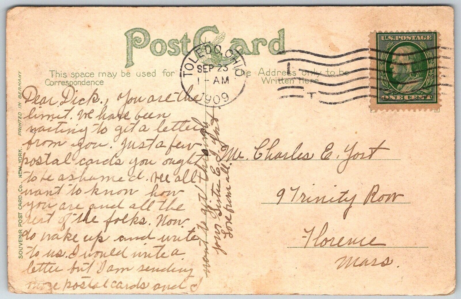 Toledo Ohio 1909 Postcard Toledo & Hawking Valley Coal Docks | United ...