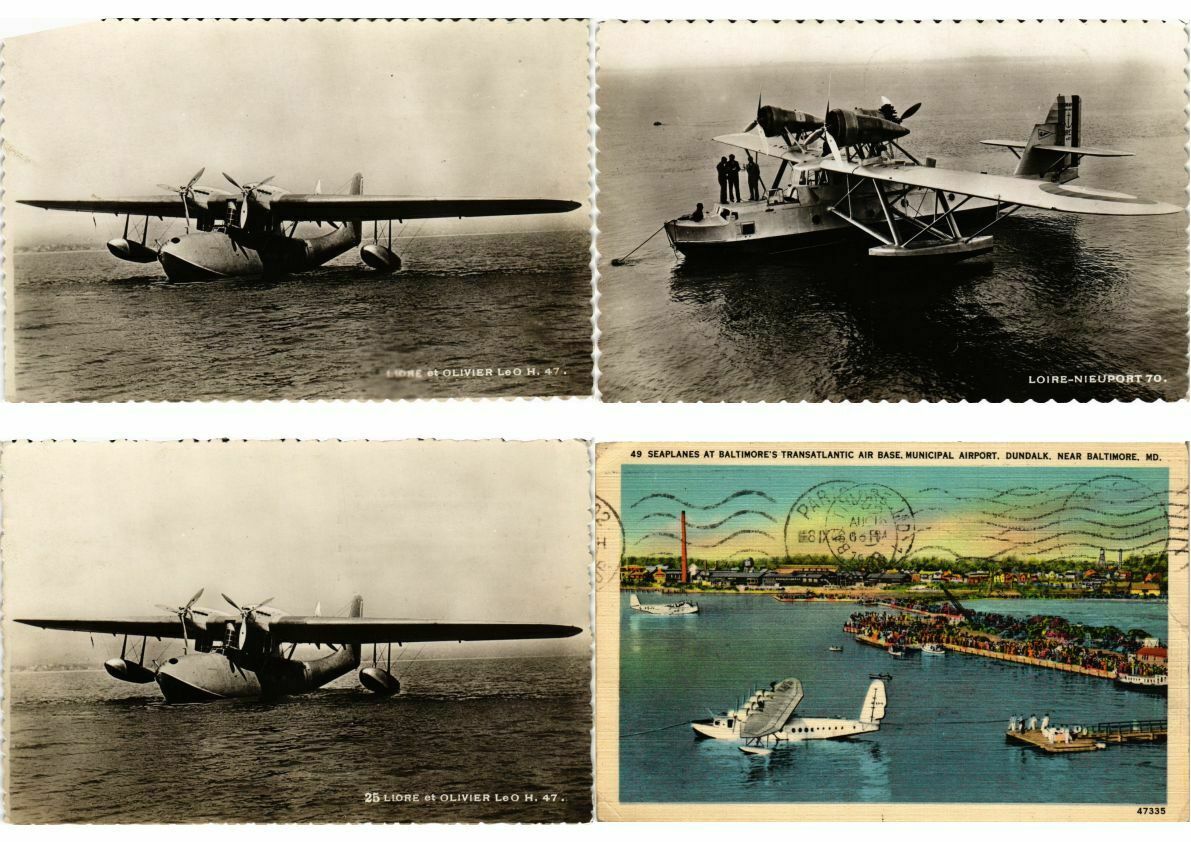 Aviation, Aircraft Hydro-Avion, Hydroplanes 18 CPA Mostly Pre- 1960 ...