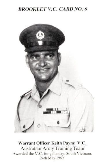 Officer Keith Payne Australian Military Victoria Cross Vietnam War ...