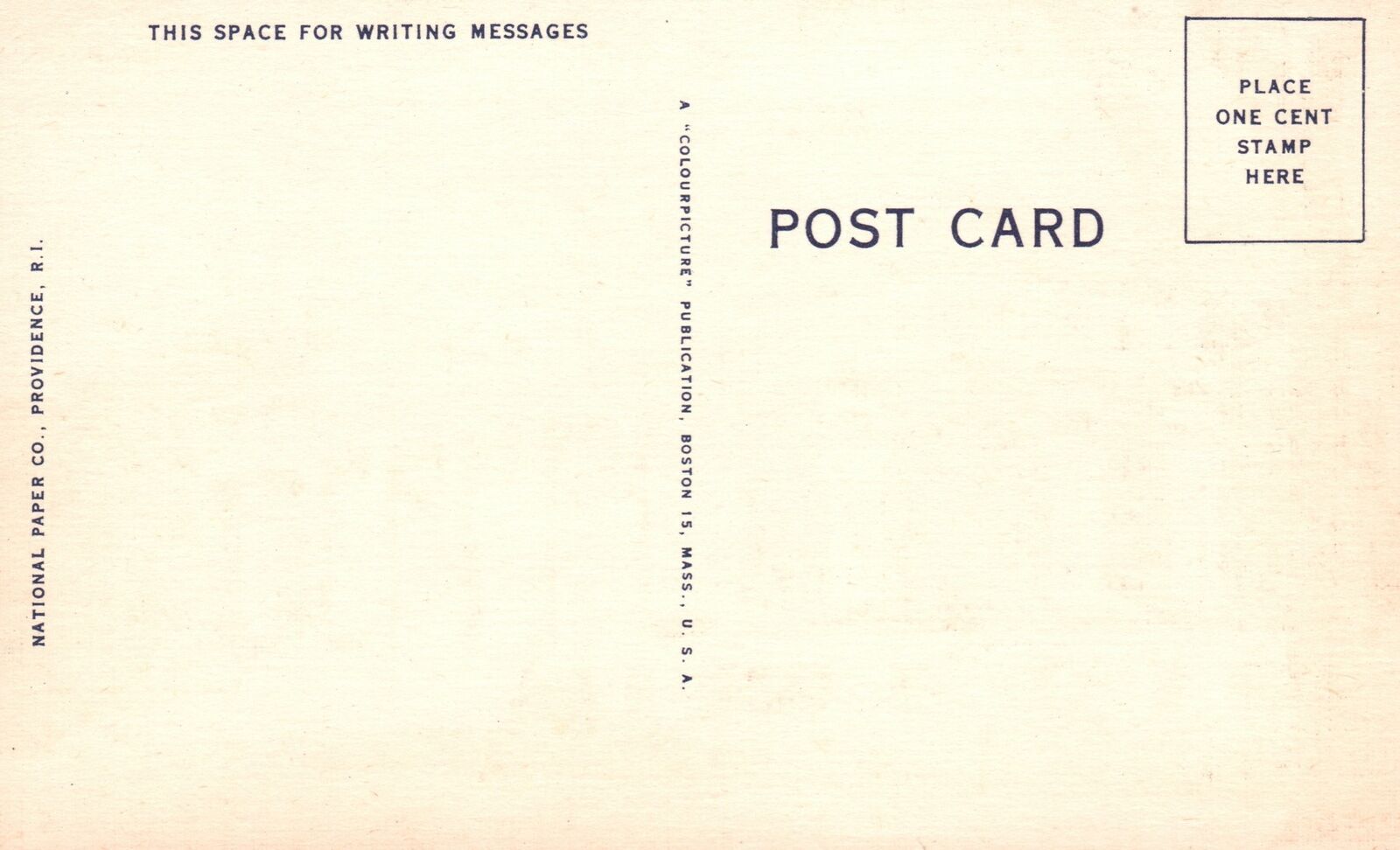 Vintage Postcard 1930's View of U. S. Post Office East Greenwich Rhode ...