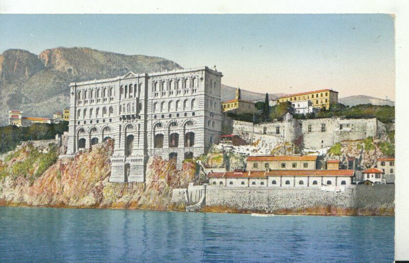 Monaco Postcard - Le Musee Oceanographique Et La Tete De Chien - Ref ...