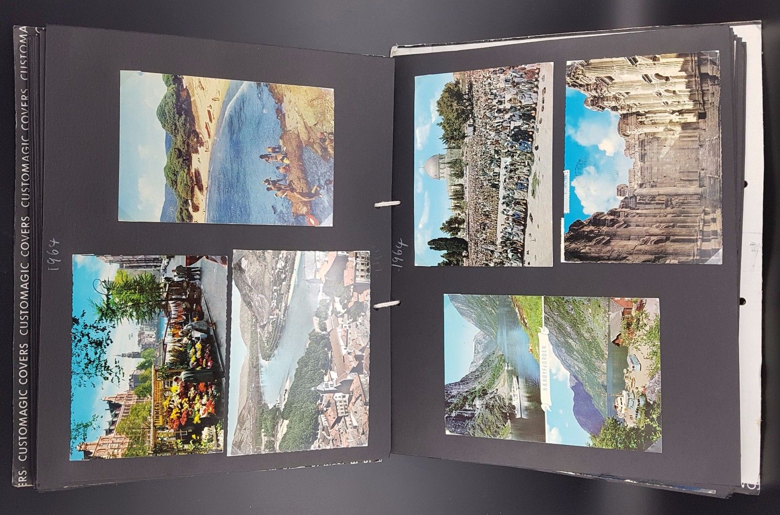 Vintage Album of 190 World Postcards, c 1960s & 70s | Collections ...
