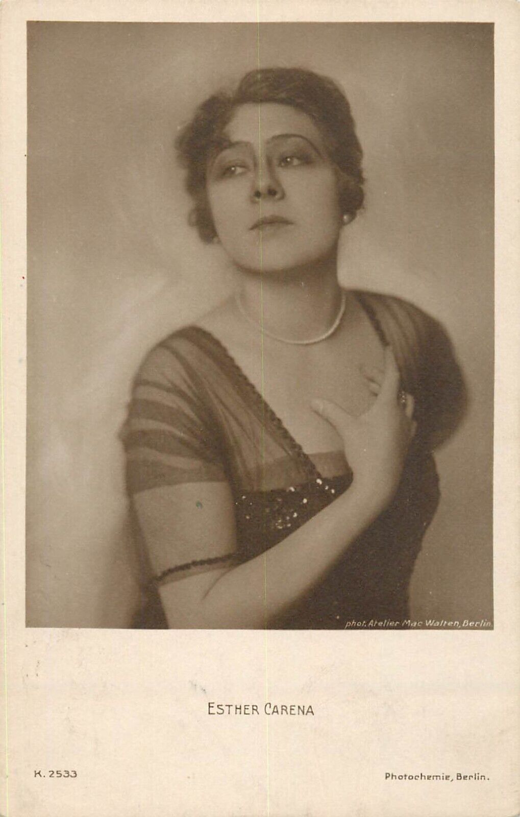 Cinema film star beauty actress Esther Carena | Other / Unsorted ...