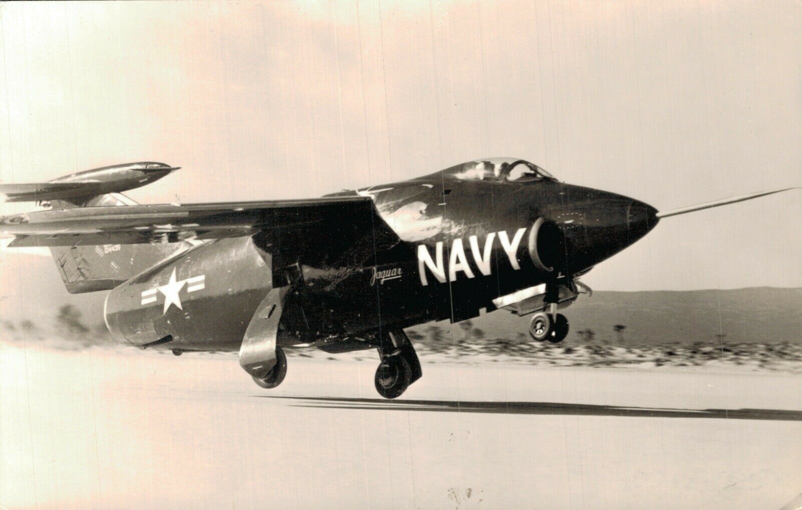 Aviation Grumman XF10F-1 Jaguar US Navy Vintage RPPC 07.80 | United ...