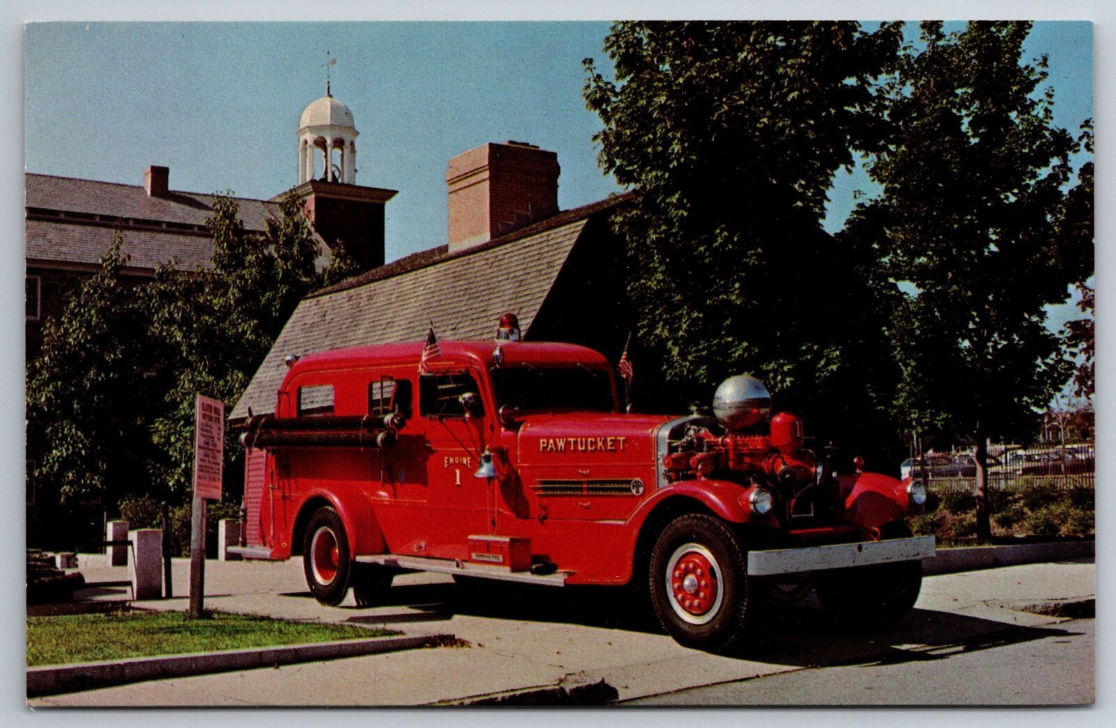 Fire Truck 1937 Ahrens Fox Model XCT Pawtucket Fire Dept Parades ...