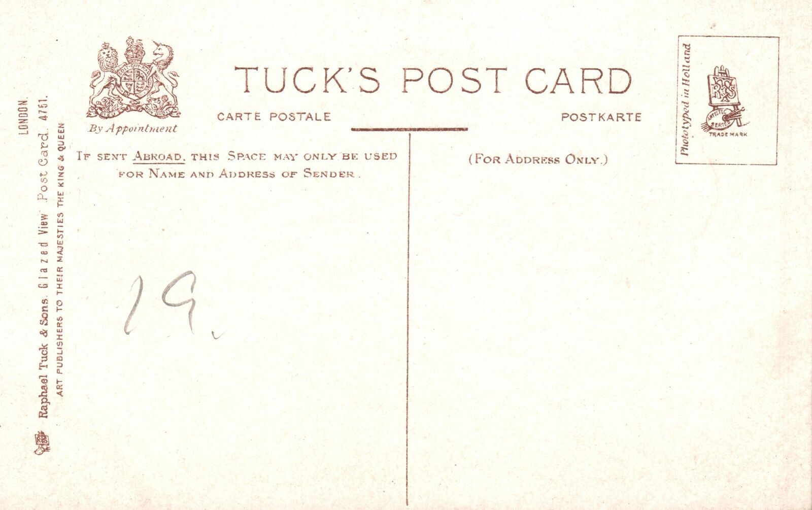 Vintage Postcard 1910's Westminster Abbey London England UK | Europe ...