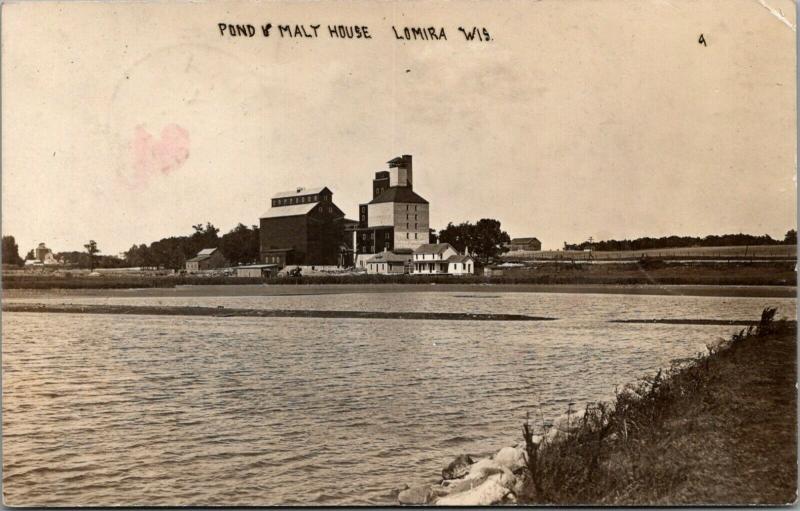 Lomira Wisconsin~Star Brewing Co~Pond & Malt House~Beer~Elevator~1911 ...