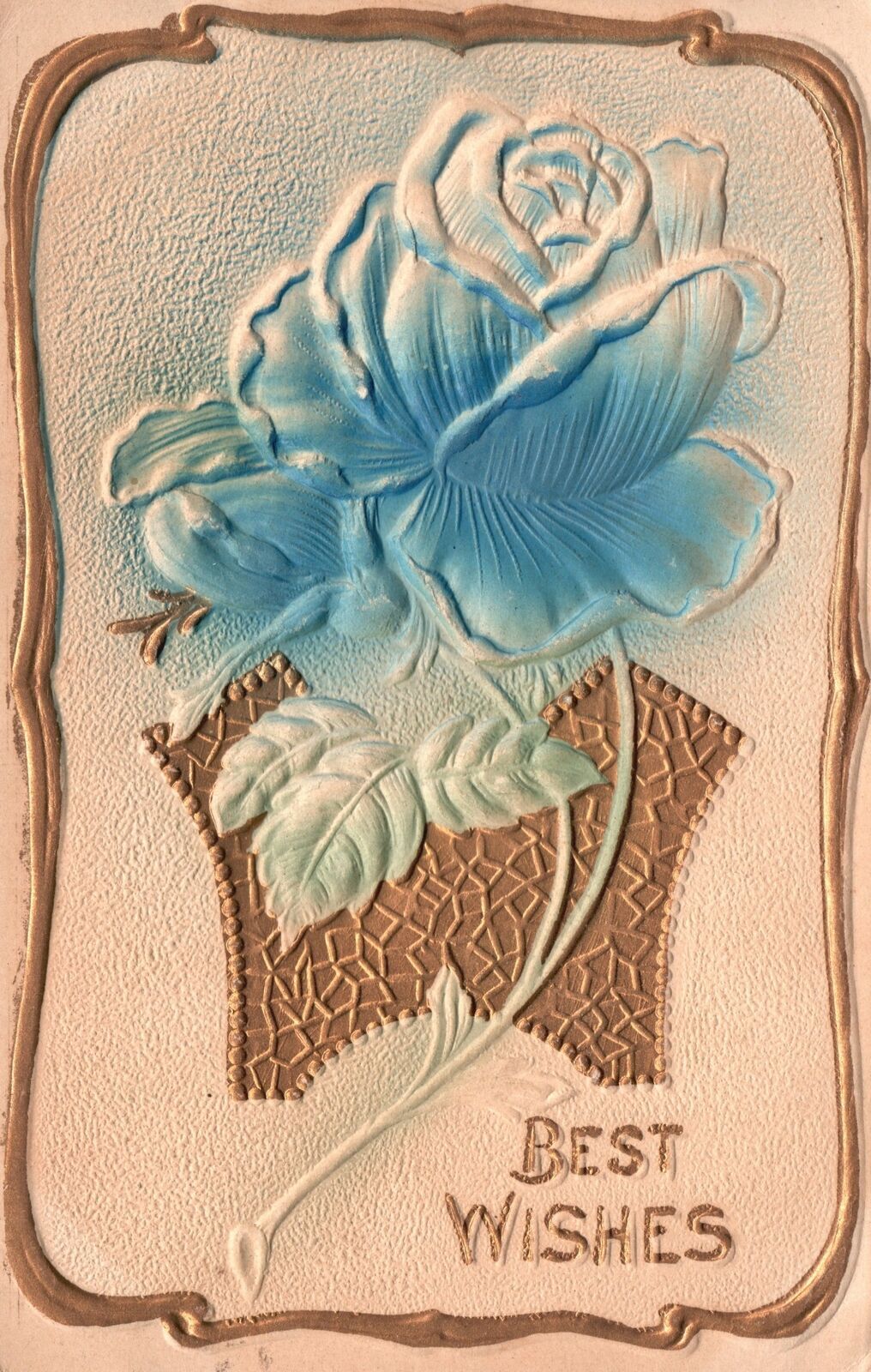 Vintage Postcard Beat Wishes Friendship Remembrance Special Day ...