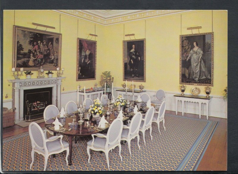 Hampshire Postcard - Dining Room at Broadlands, Romsey, Lord ...