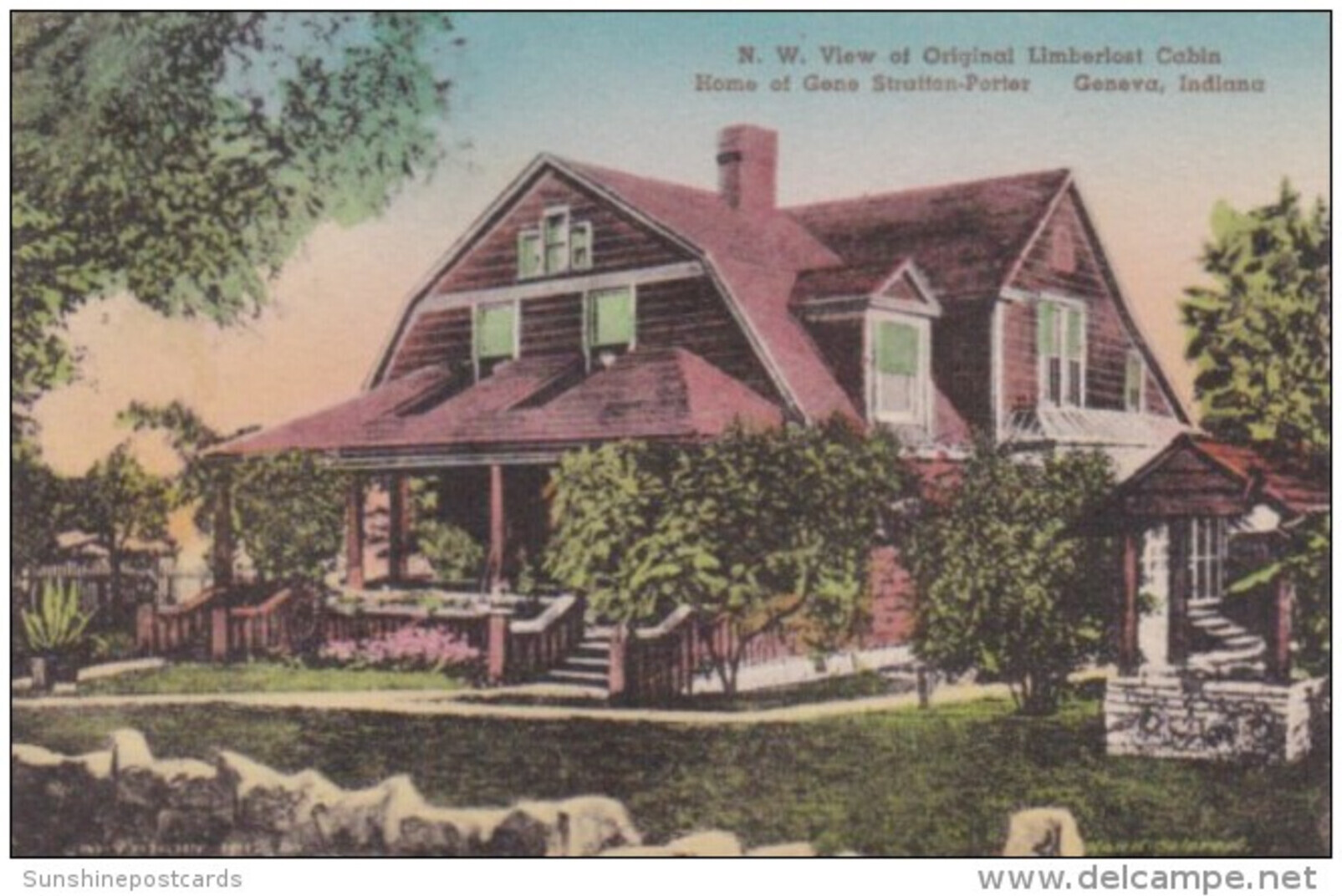 Indiana Geneva Limberlost Cabin Home Of Gene Stratton Porter ...